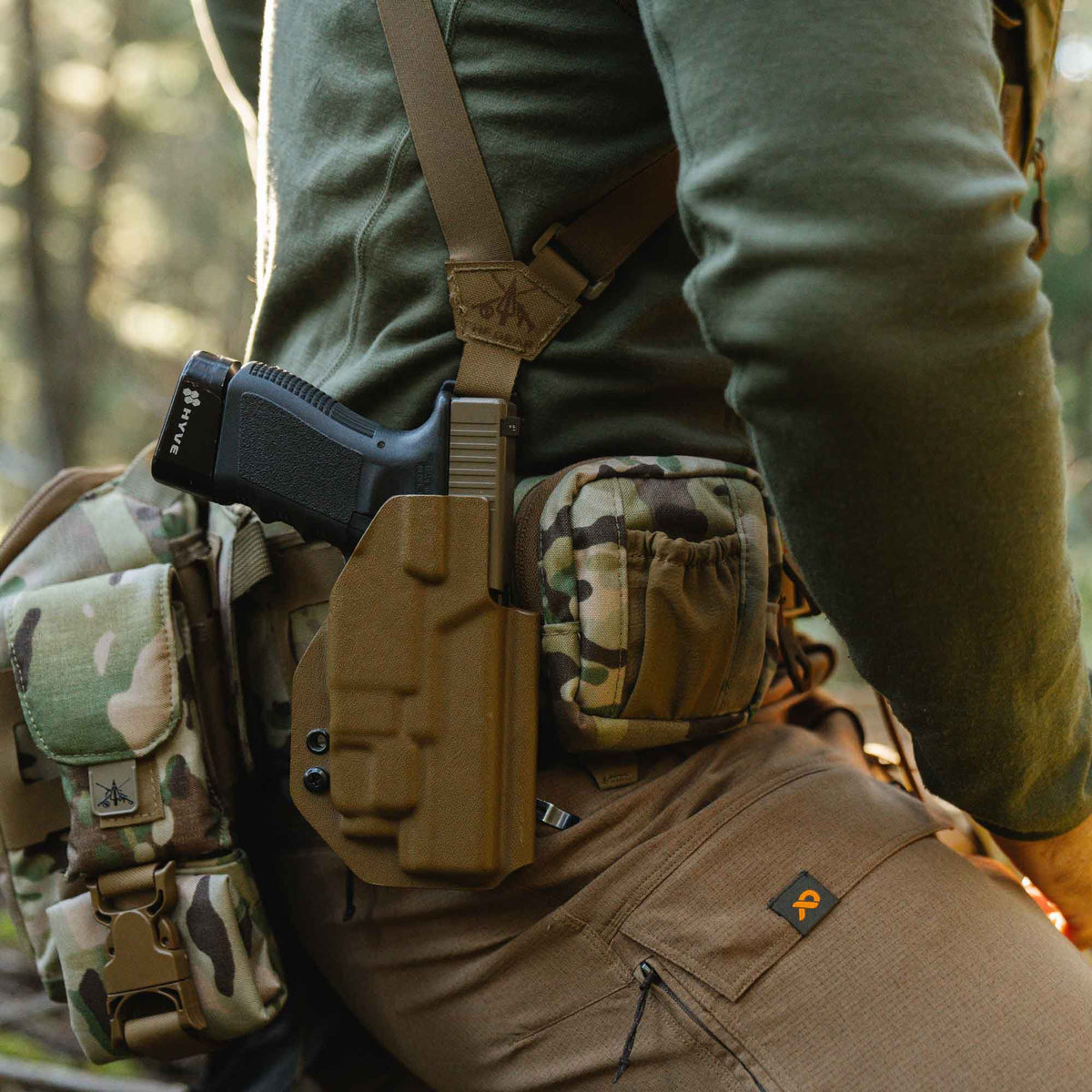 Blade-Tech Tek-Mount™ Mounting System (on MOLLE Loks)